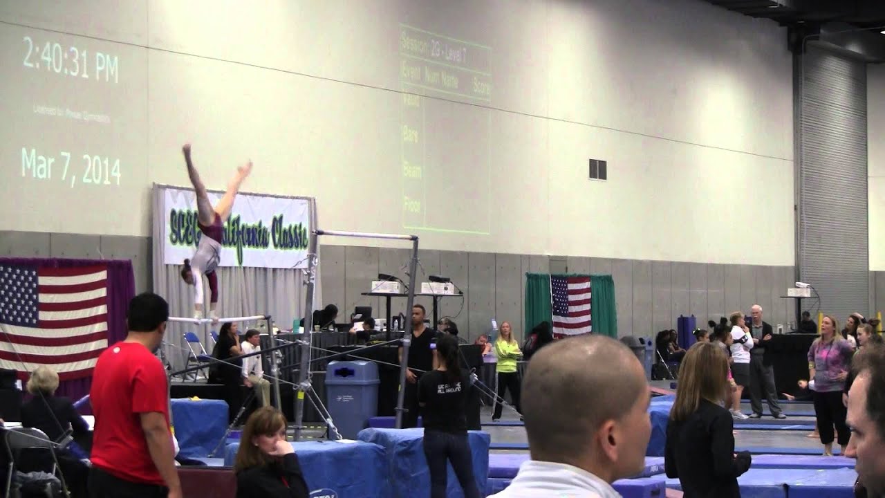 Milan Clausi Bars - 2014 Elite Qualifier San Diego - YouTube