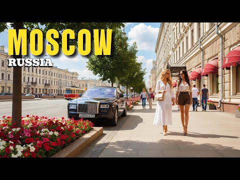 This is Moscow in 2025 Russia Walking Tour 4K