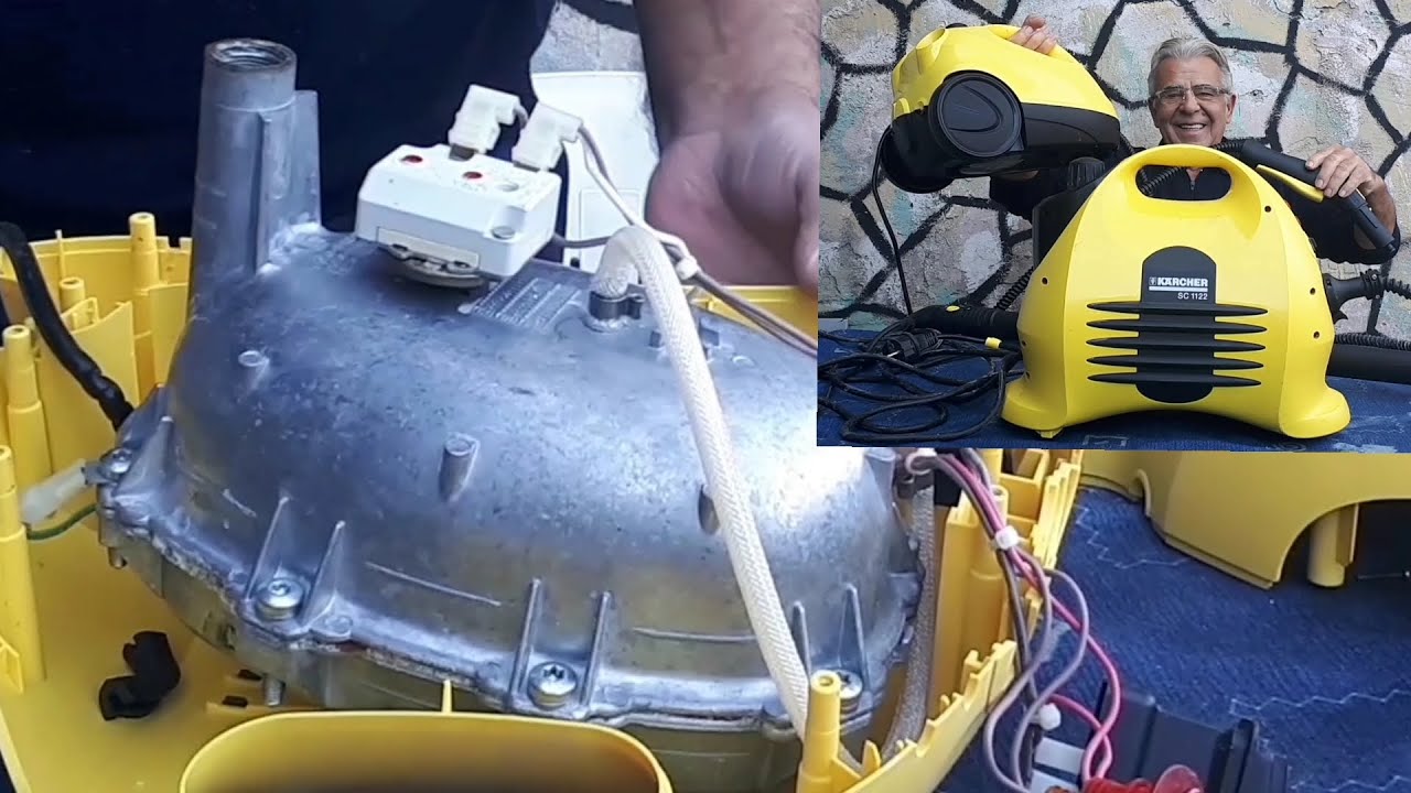 Ατμοκαθαριστής επιδιόρθωση Steam cleaner repair - YouTube