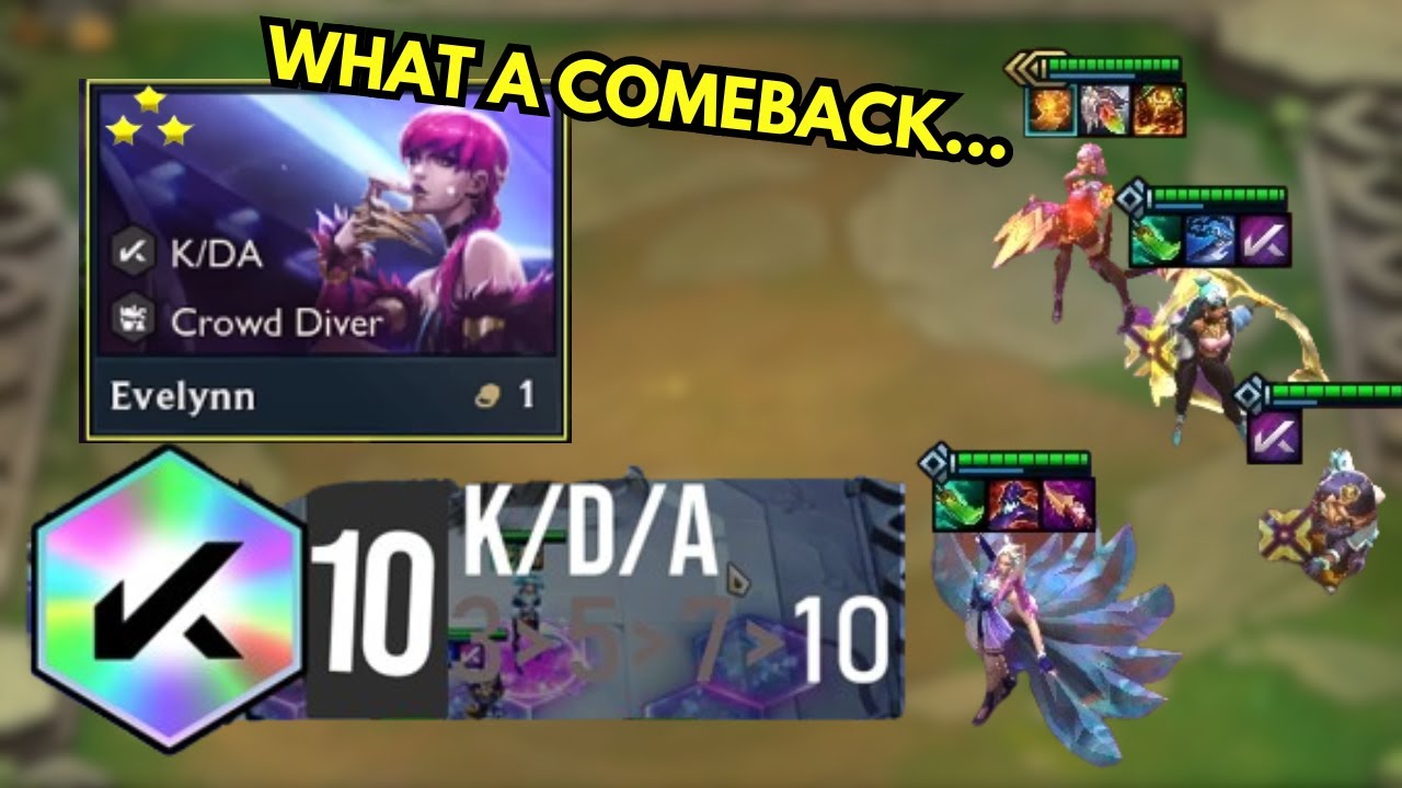 Loot Subscription = KDA 10 For The Ultimate Comeback... | TFT Set 10 ...