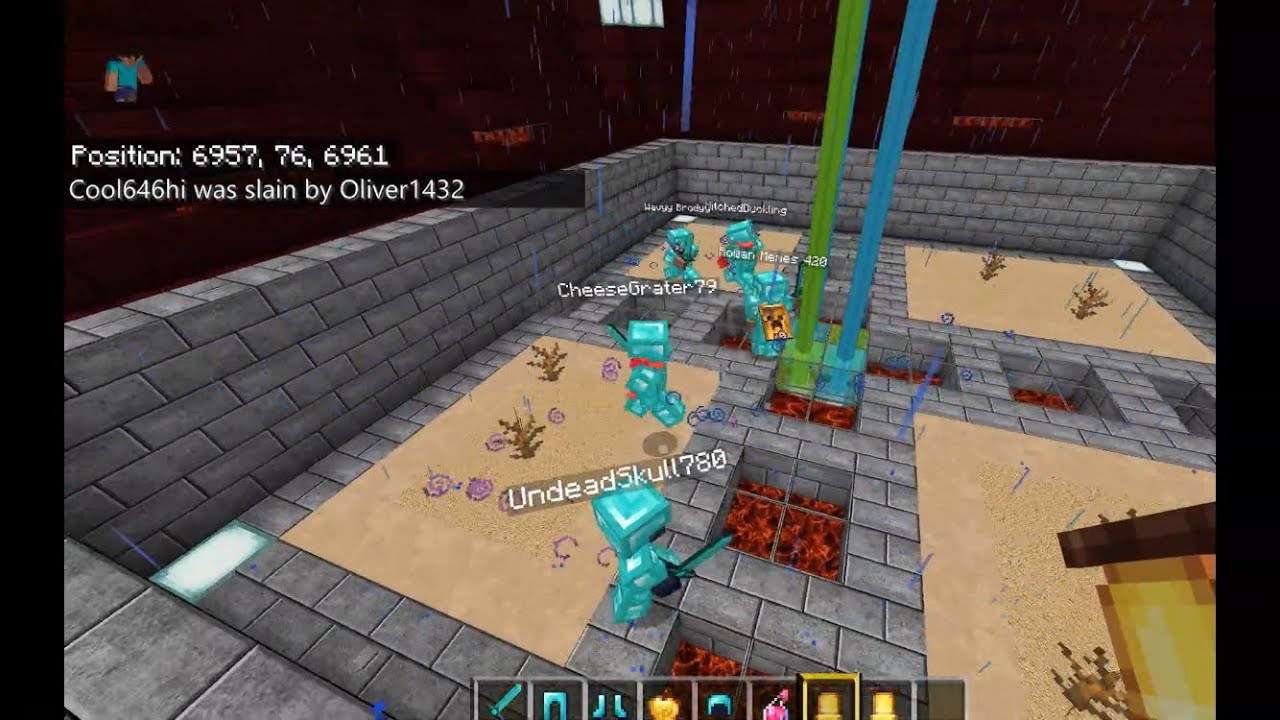 Minecraft Realms Battle Royale! - YouTube