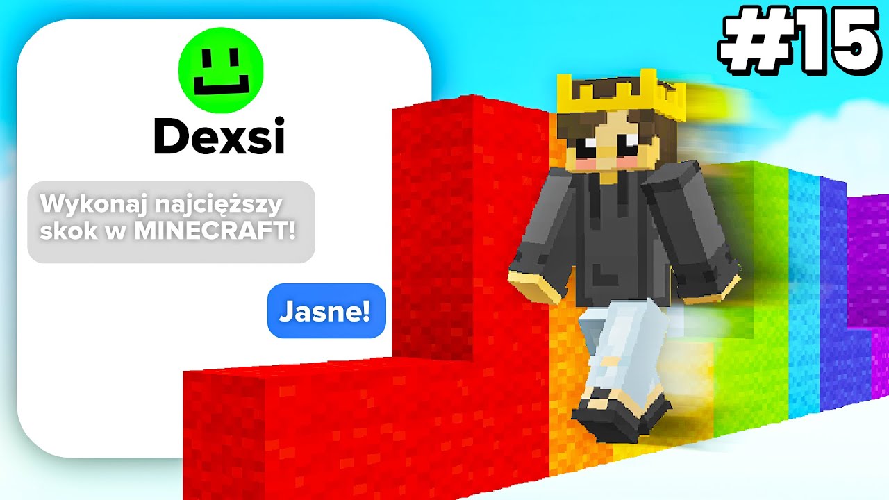 Napisałem do 100 YOUTUBERÓW o NIEMOŻLIWE WYZWANIA w MINECRAFT - YouTube