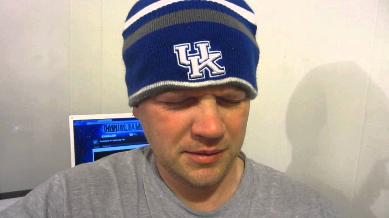 Kentucky Fan Crying After Loss Youtube
