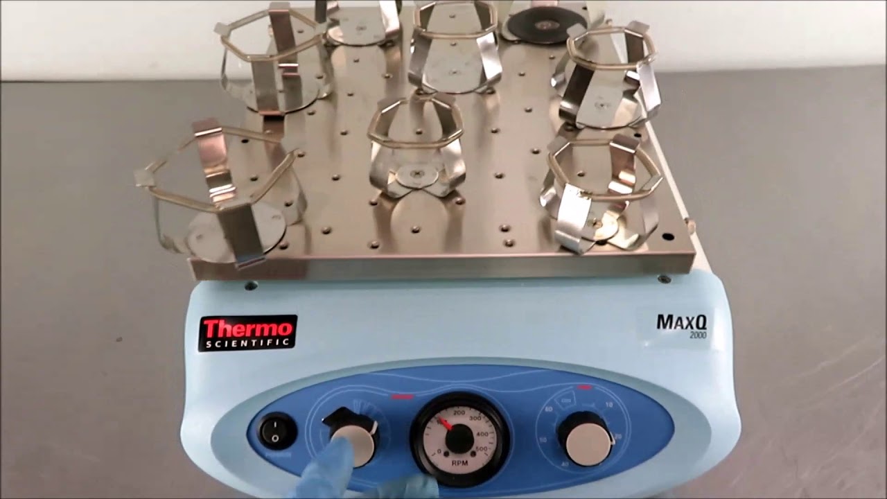 Thermo MaxQ 2000 Orbital Shaker - YouTube
