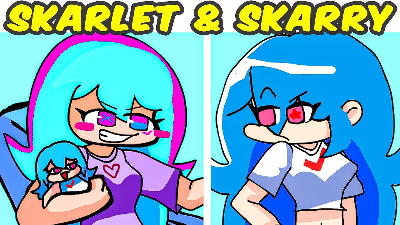 Friday Night Funkin' VS Skyverse Skarlet VS Skarry Sings Bird app (FNF ...