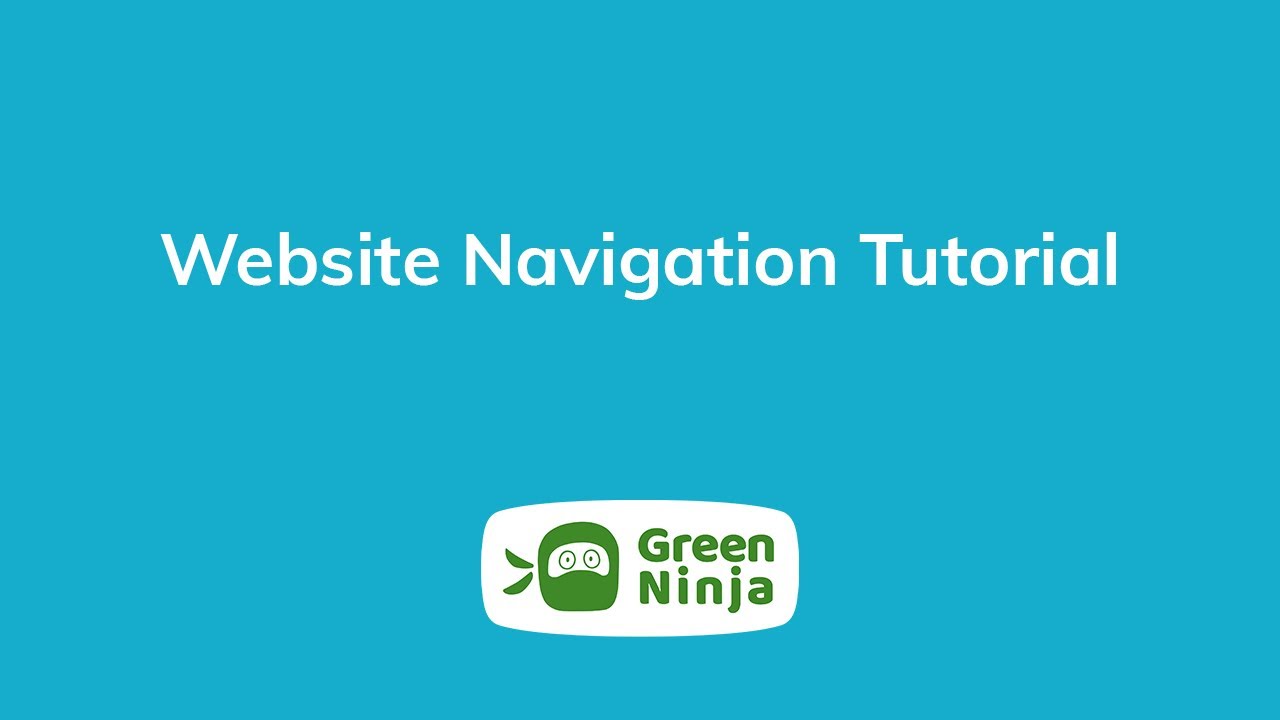Website Navigation Tutorial - YouTube