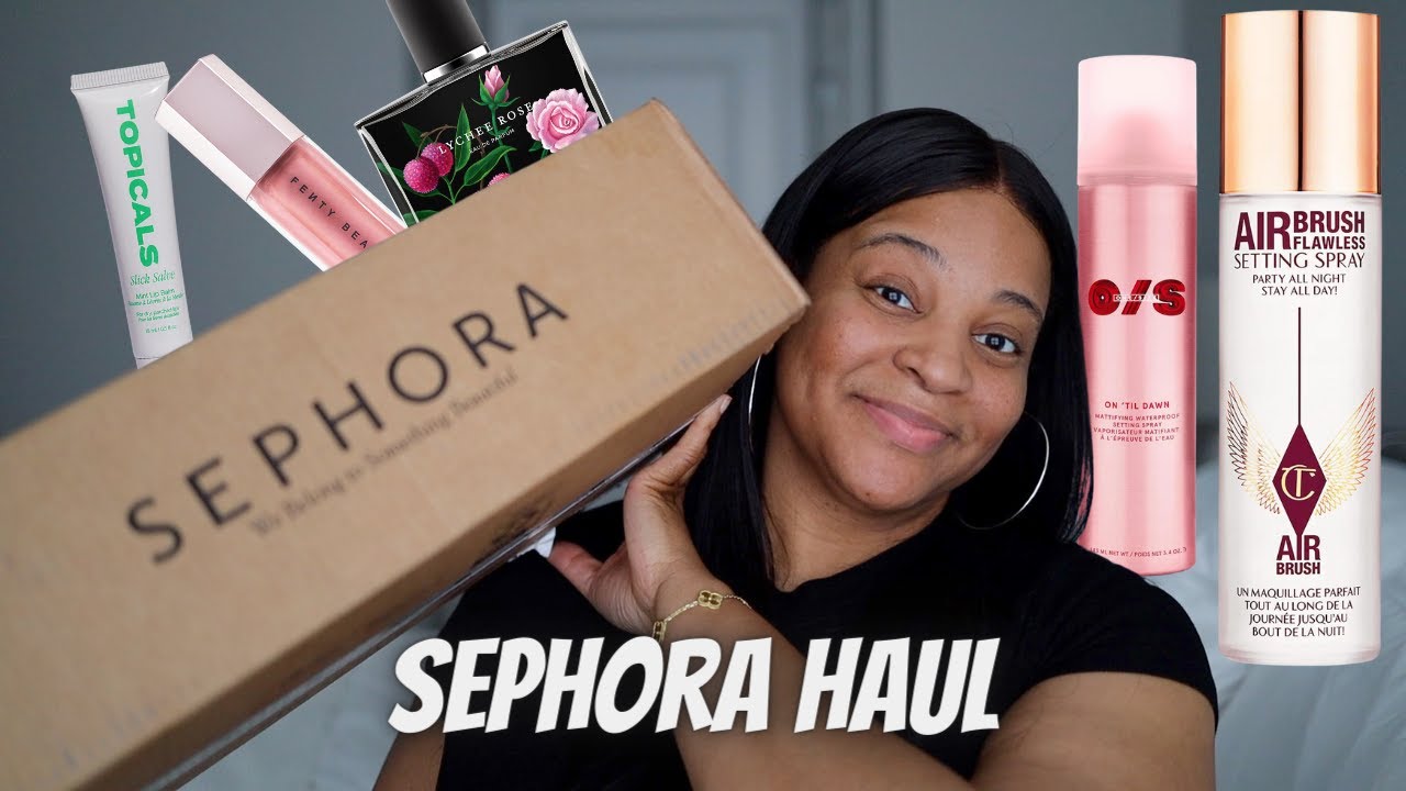 MY NOT SO HUGE SEPHORA HAUL SEPHORA SAVINGS EVENT - YouTube