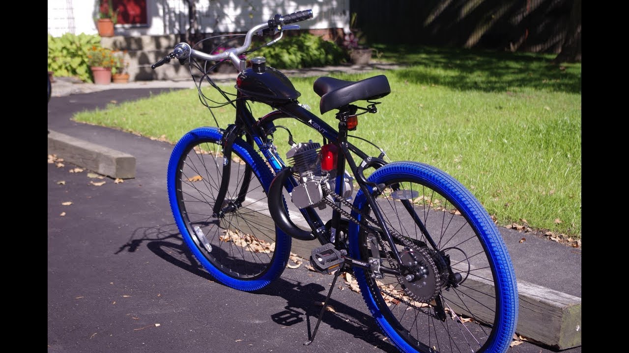 KENT TOWNIE BUILD (MOTORIZED BIKE) - YouTube