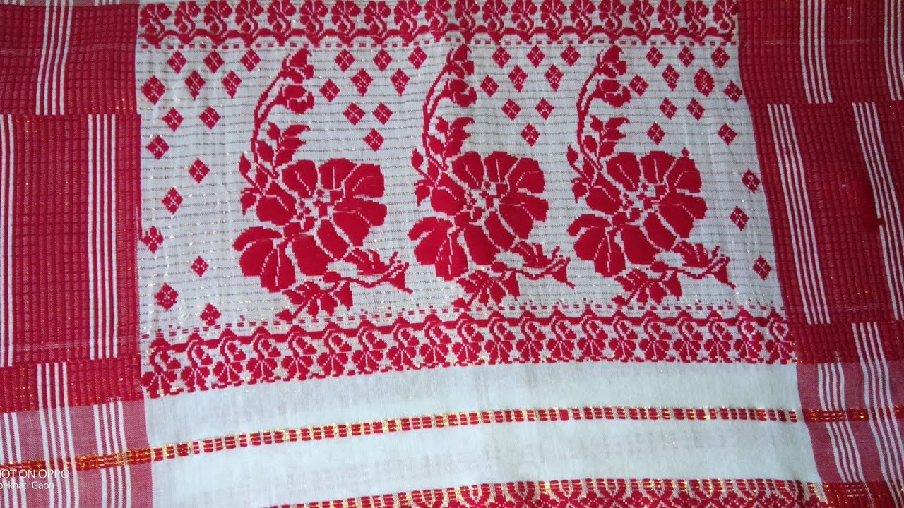 Gamusa designs / Gamusa Latest models // দৰাবৰণৰ গামোচা // - YouTube