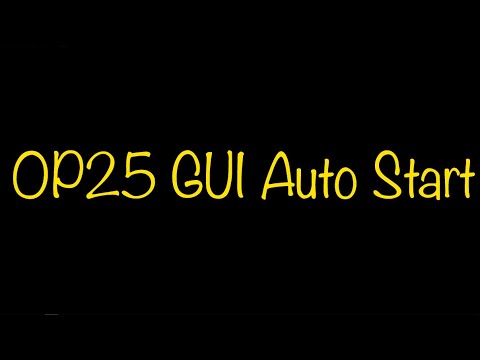 OP25 Auto Start Dashboard GUI On Boot Using A Raspberry Pi - YouTube