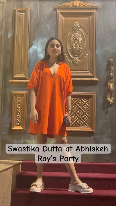 Swastika Dutta at Abhiskeh Ray’s Party - YouTube