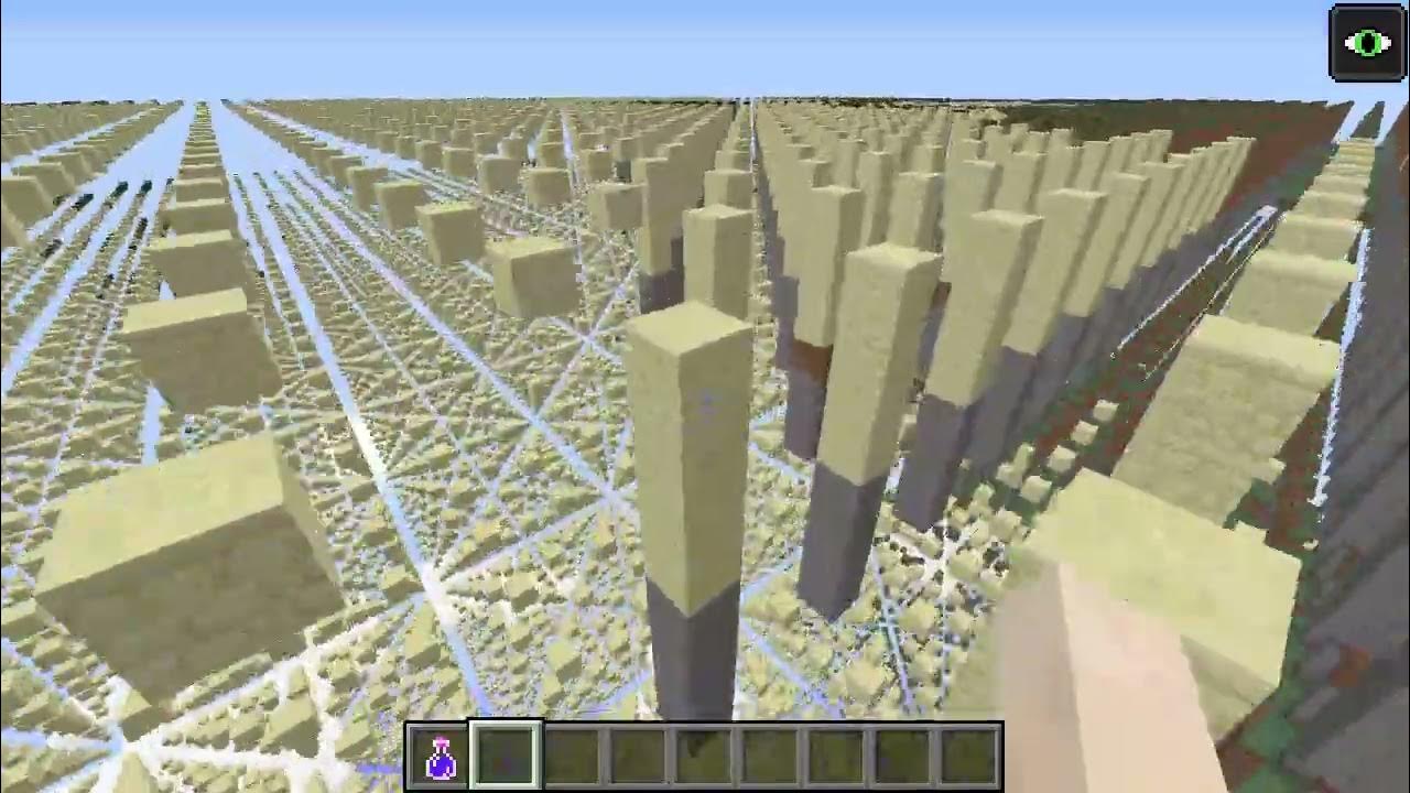 Minecraft: 1.12 Fringe Lands Mod UPDATE - FAR LANDS SKYGRID WITH 256 ...