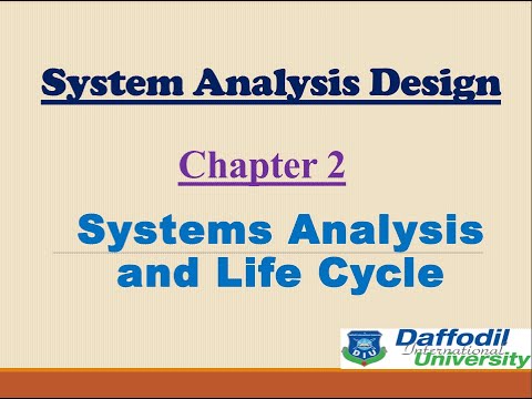 Week 2 Lesson 1 System Analysis Life Cycle - YouTube