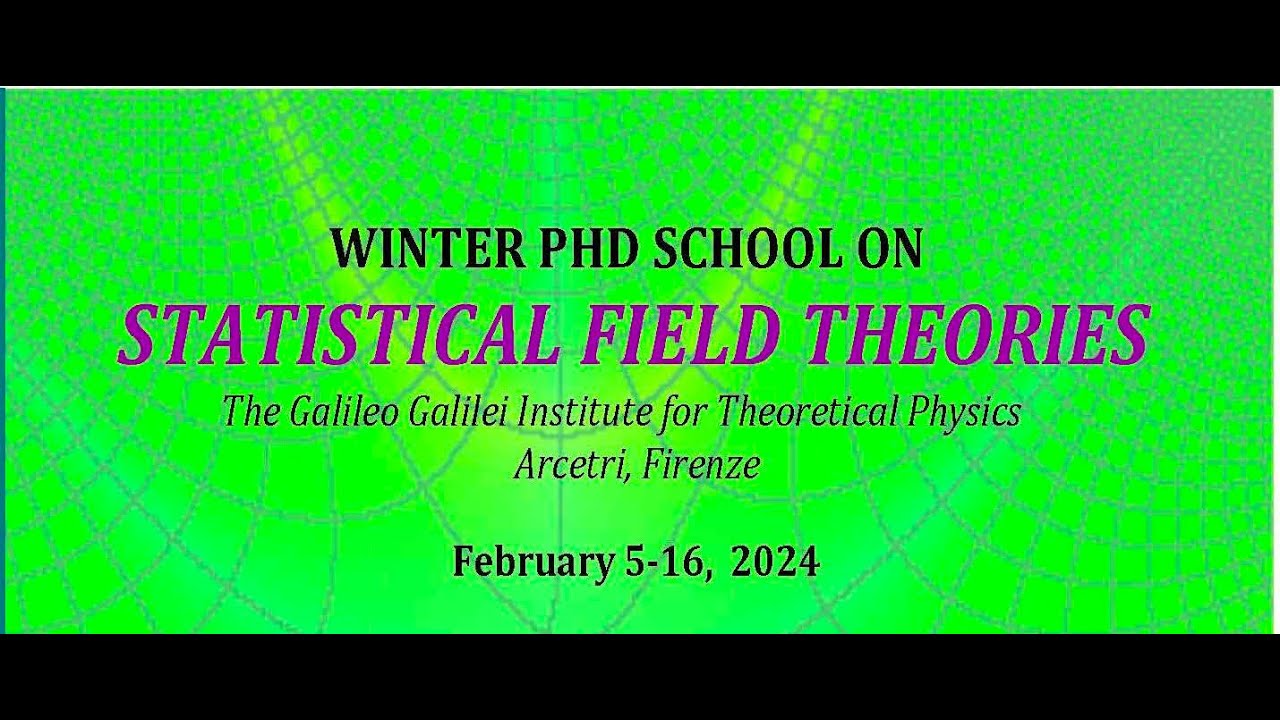 Gregory Schehr: "Random matrices and statistical physics" - lecture II - YouTube