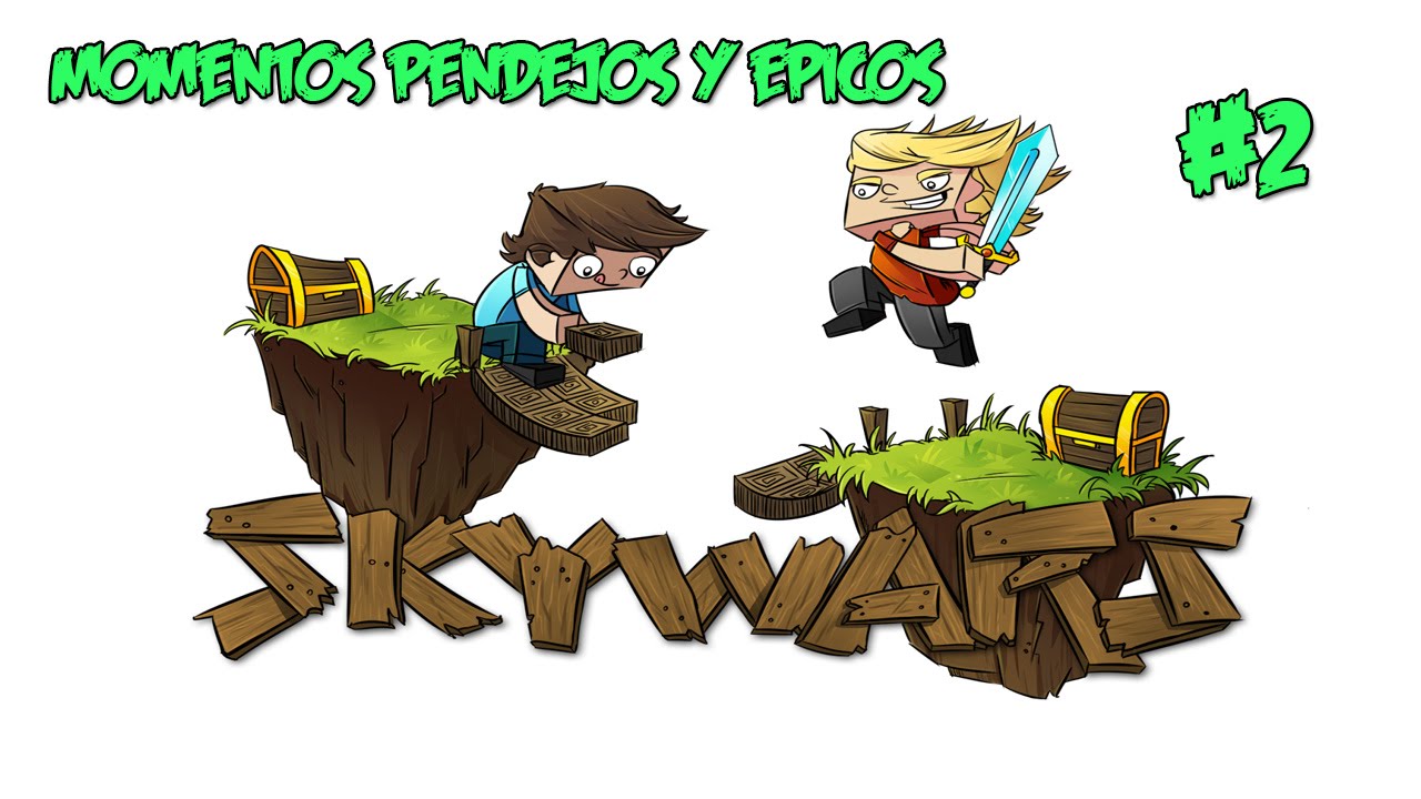 MOMENTOS PENDEJOS Y EPICOS MAS HACKERS #2 | SKYWARS MINECRAFT ...