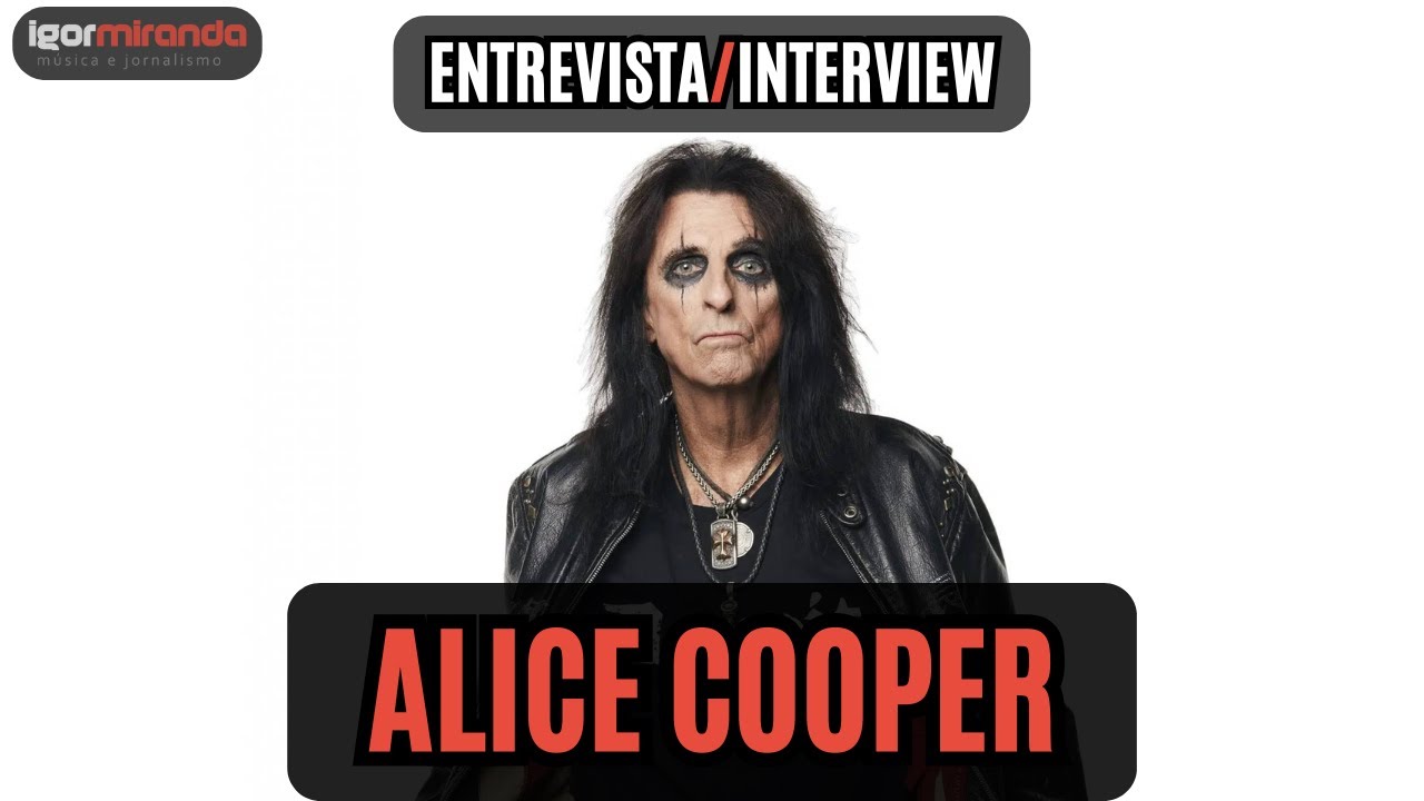 ALICE COOPER - Interview / Entrevista por Igor Miranda (2025) - YouTube