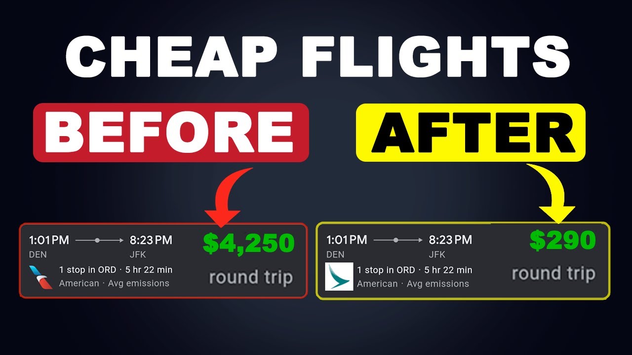 How to get CHEAP Flights via Google (2024 Update) - YouTube