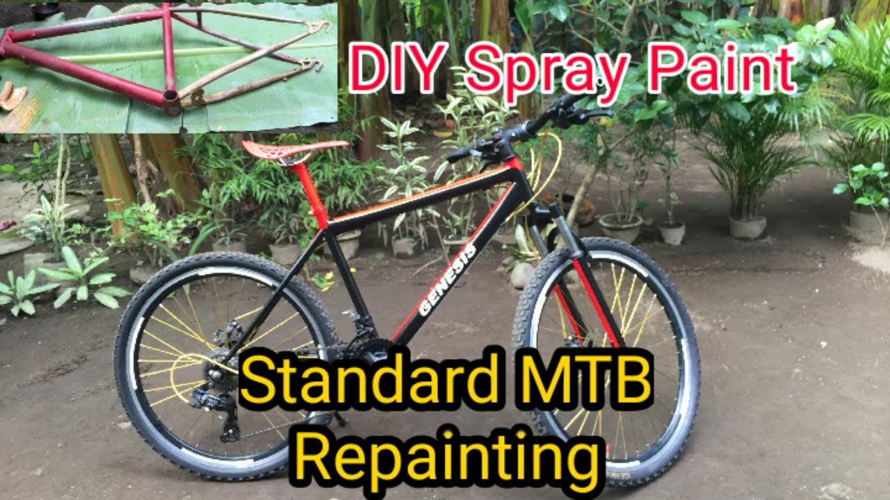 Standard MTB Repainting | Part 2 - Assembling - YouTube
