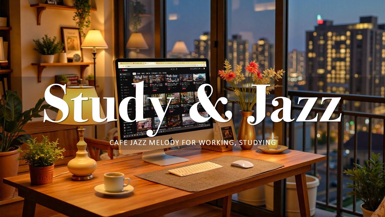 Study & Jazz ☕ Smooth Jazz Instrumental Music & Serene Bossa Nova for Good Mood, Chill Out - YouTube