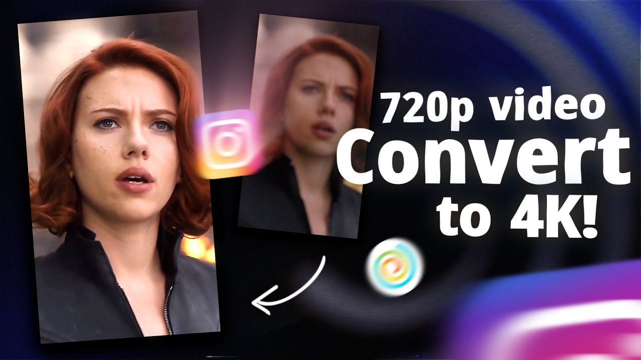 Clarify Normal video into 4k quality like instagram reels 4k Status ...