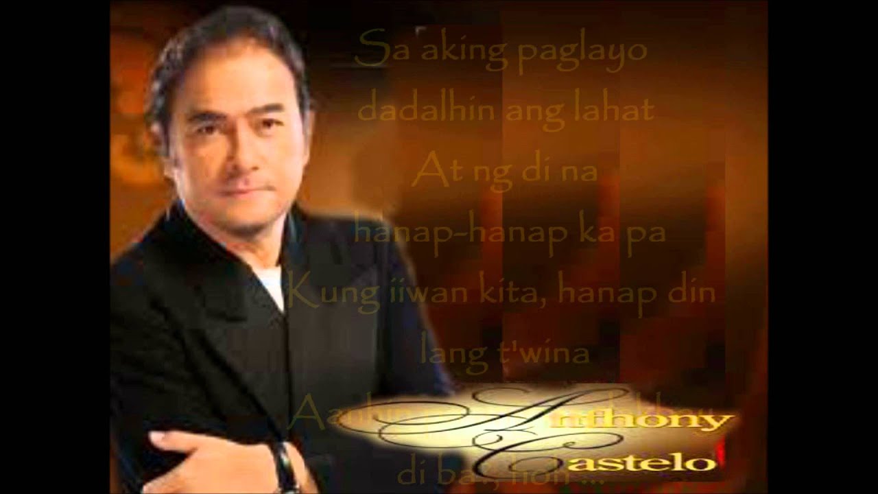 Minus One - Hahanapin Ko - Anthony Castelo - YouTube