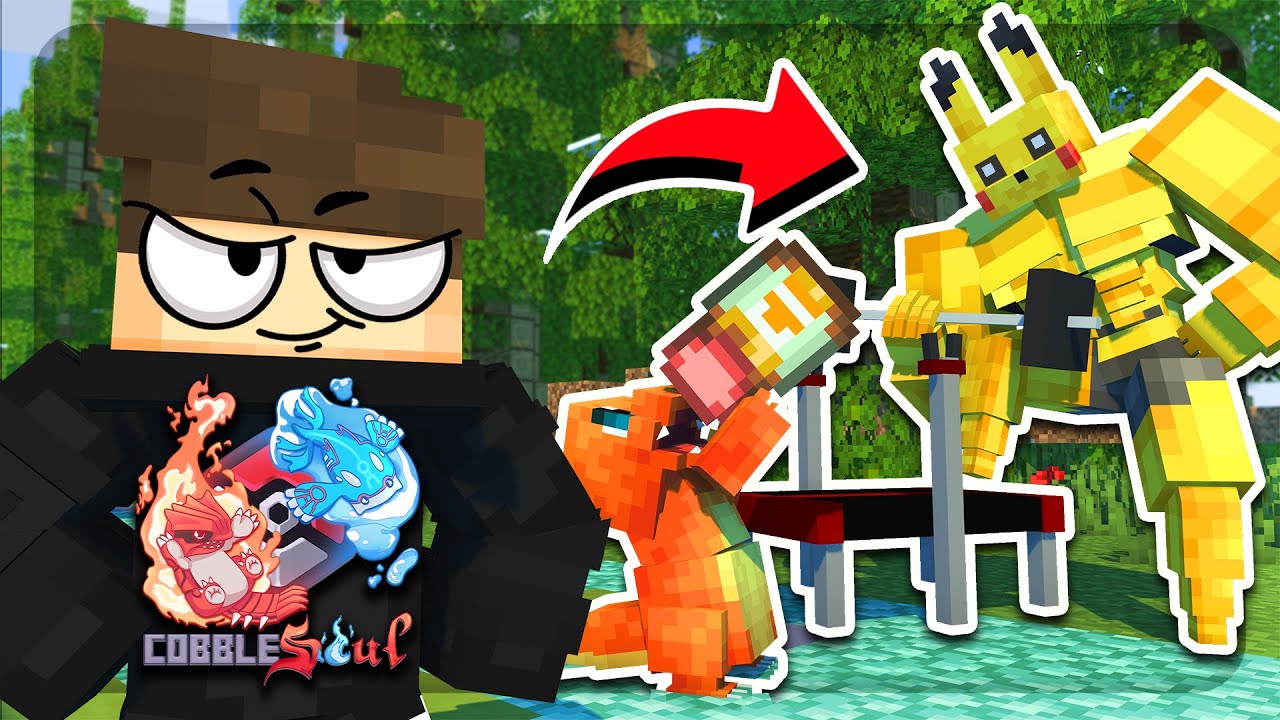 24 JAM LATIH POKEMON BEROTOT DI COBBLE SOULS - YouTube