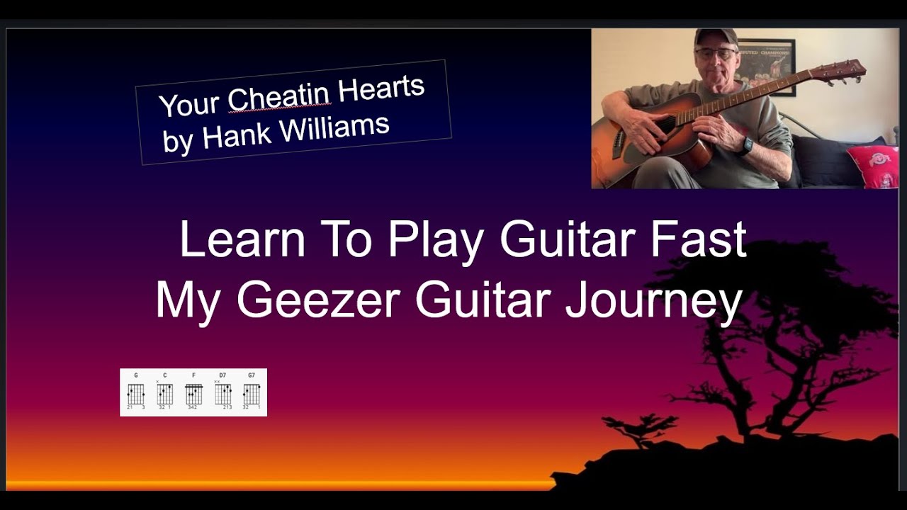 Your Cheatin' Heart by Hank Williams cover with lyrics and chords - YouTube