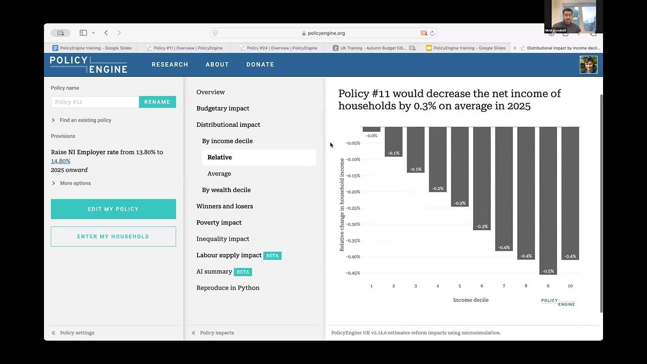 PolicyEngine UK Training Webinar - 2024 Autumn Budget Edition - YouTube
