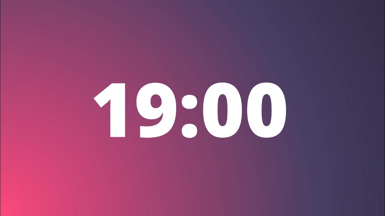 19 Minute Timer | Set 19 Minute Countdown Timer #19minutetimer # ...