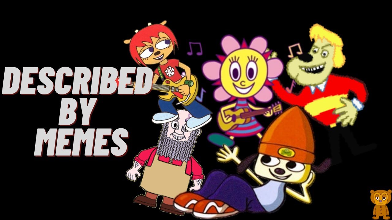 PaRappa Characters Described by MEMES - YouTube