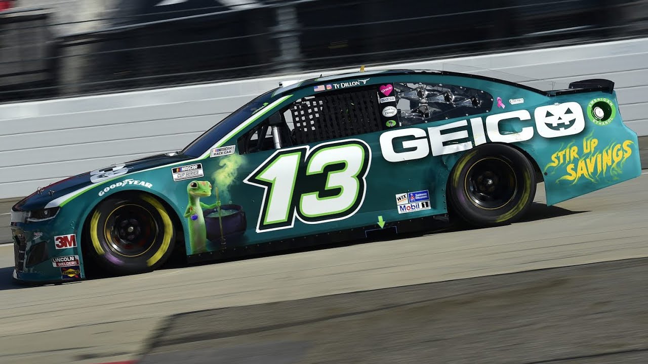 Nascar Halloween paint schemes - YouTube