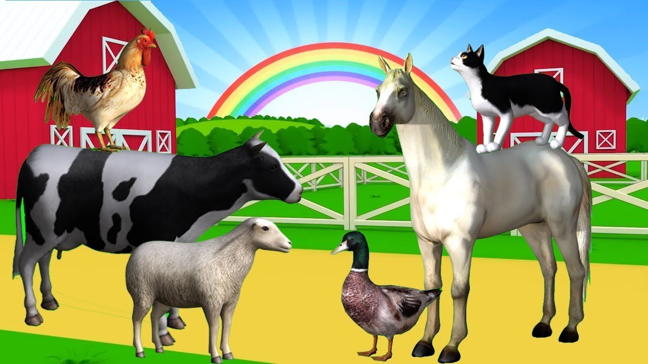 Animals for Kids to Learn - 20 Animals for Kids, Toddlers and Babies in ...