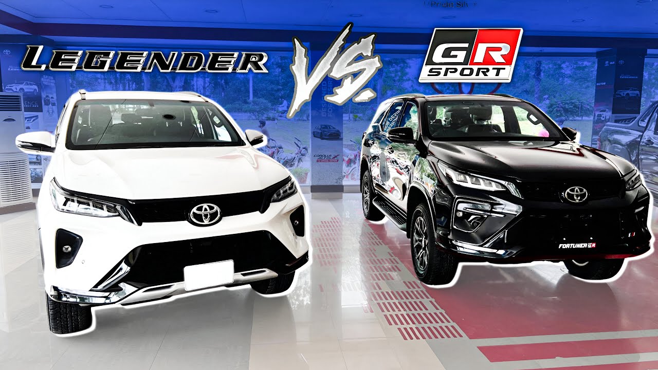 Toyota Fortuner GR Sports 2025 Vs Fortuner Legender Detailed Comparison ...