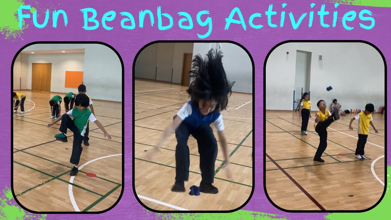 Fun Beanbag Activities || PEGAMES || Physed || Physical education - YouTube