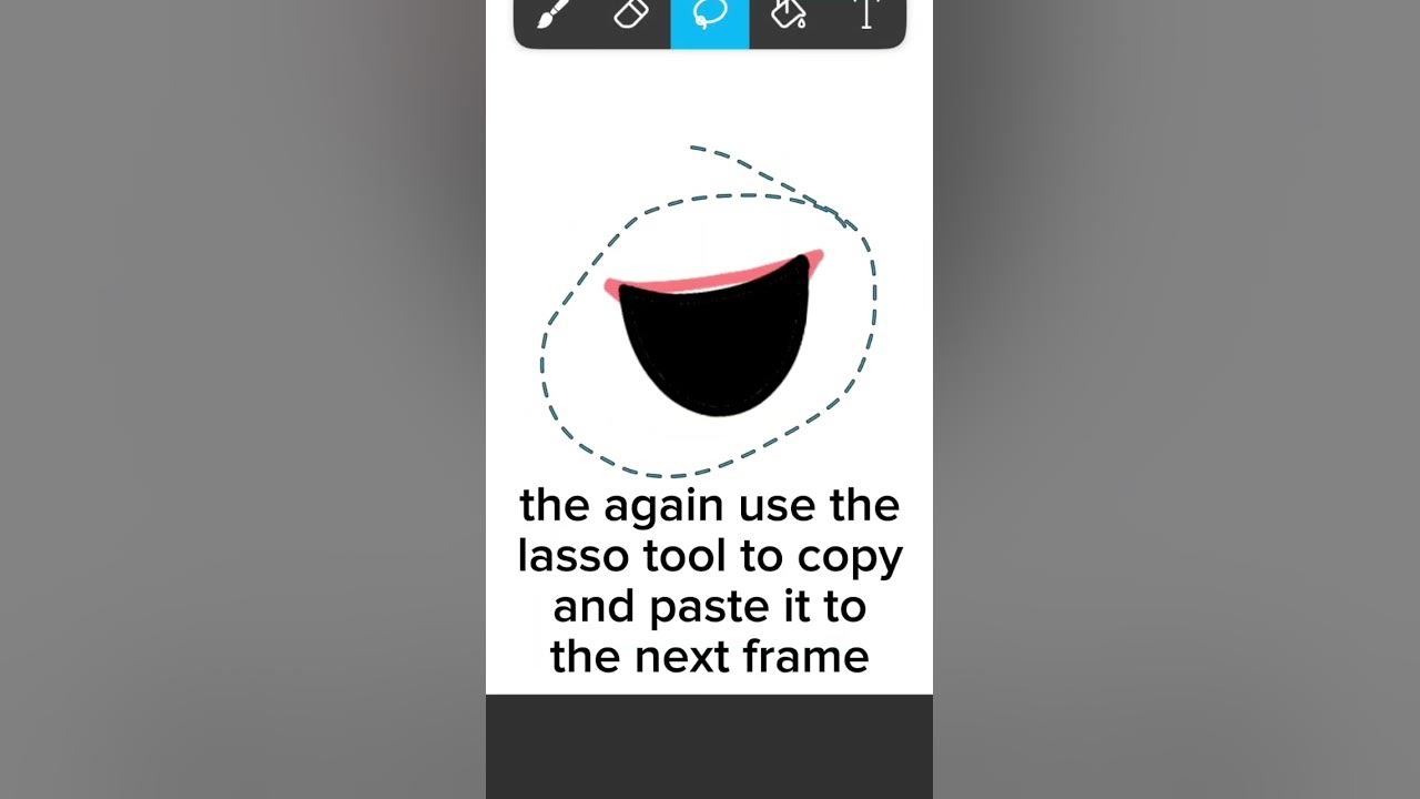 how to make simple mouth movements for object shows on flipaclip - YouTube