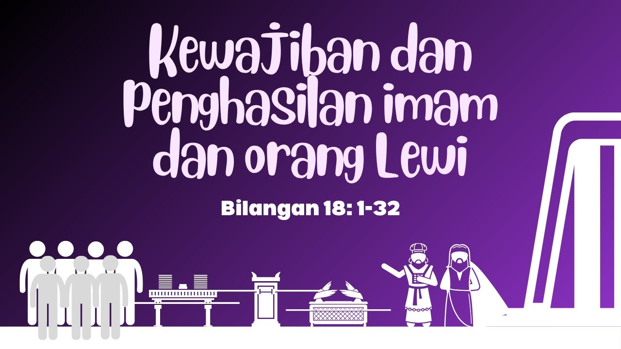 Bilangan 18:1-32 Kewajiban dan penghasilan imam dan orang Lewi - YouTube