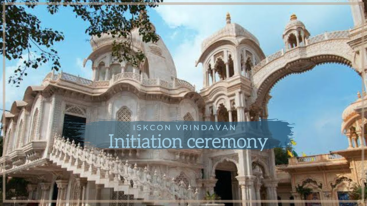 ISKCON Vrindavan Initiation Ceremony - Part 1 | HH Giriraj Swami ...