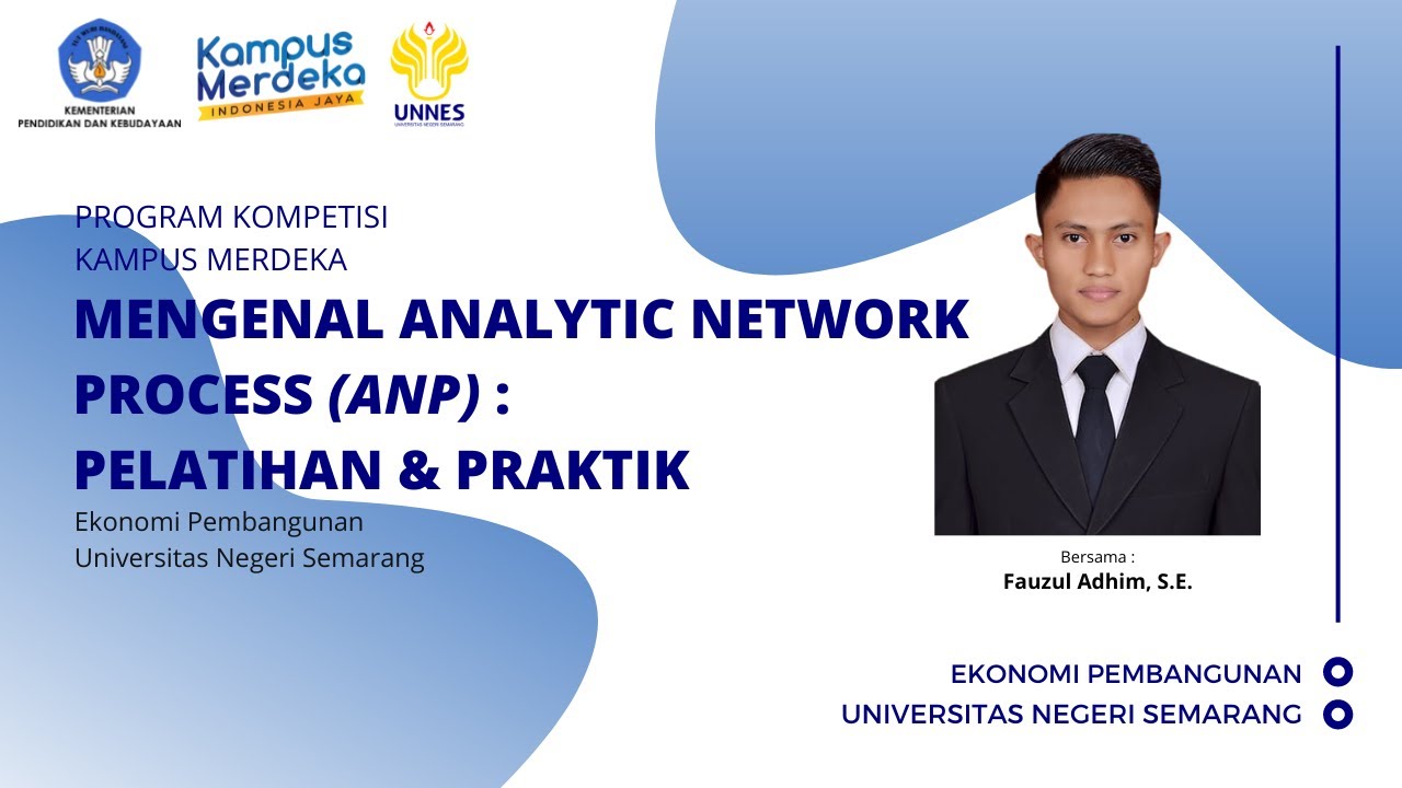 Mengenal Analytic Network Process (ANP) : Pelatihan & Praktik | Fauzul ...
