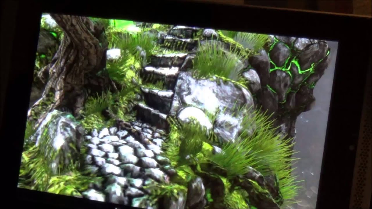 nvidia tegra k1 tessellation - YouTube