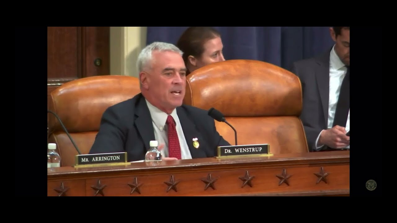 Wenstrup Speaks at Ways and Means Full Committee Markup - YouTube