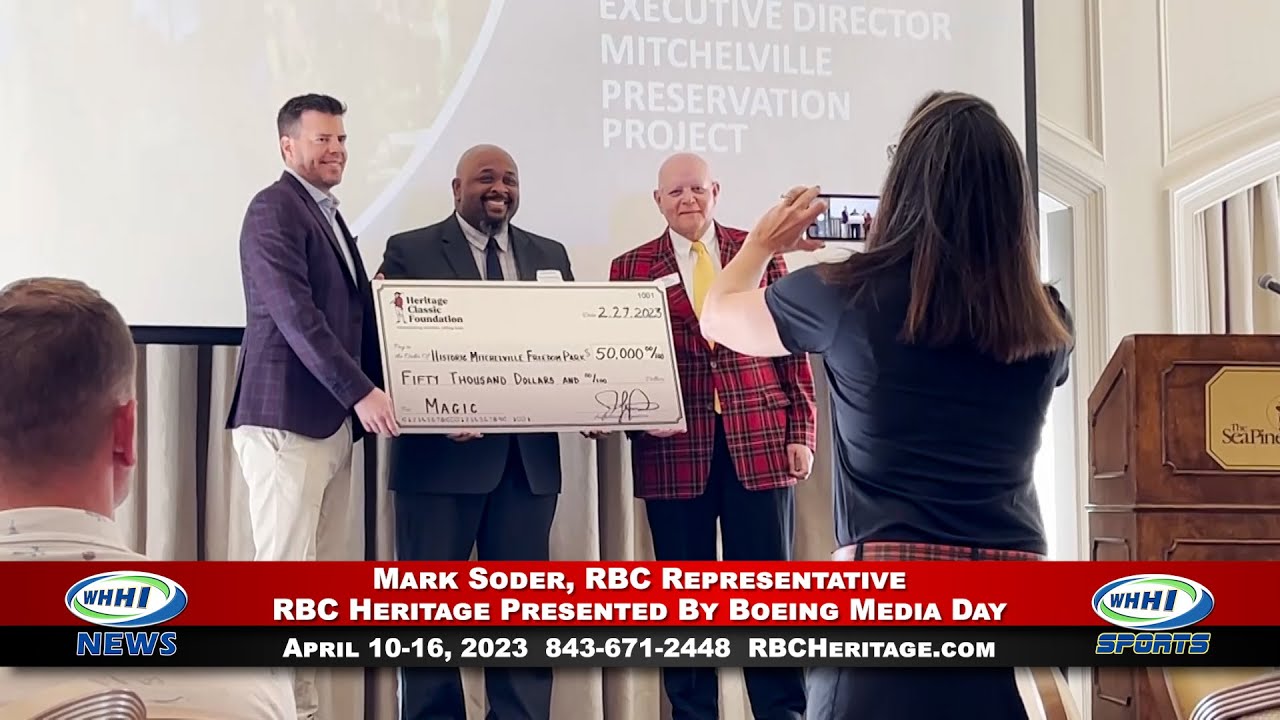 WHHI NEWS | Mark Soder, RBC Representative | RBC Heritage Presented by ...