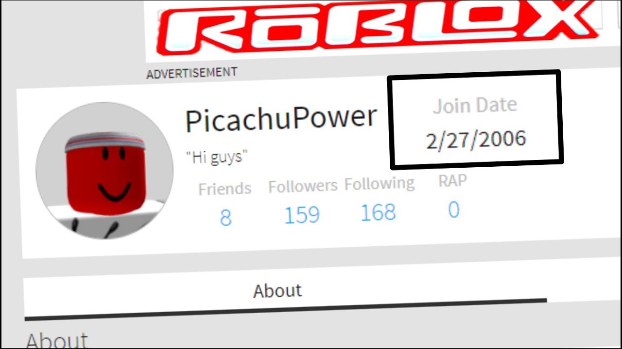PLAYING ON MY FIRST ROBLOX ACCOUNT! *REALLY OLD* - YouTube