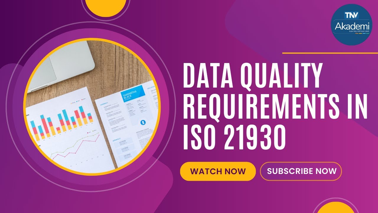Data Quality Requirements in ISO 21930 - YouTube