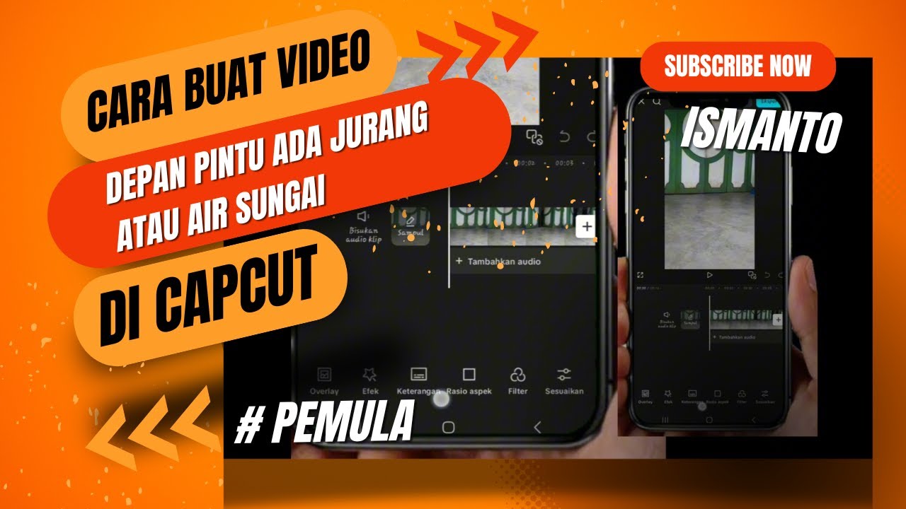 Cara Edit Video Ada Jurang atau Air di Depan Pintu Rumah Pakai Capcut di HP #tutorial #capcut ...