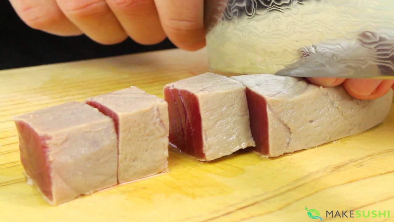 Tuna Cube & Dashi Stock - YouTube