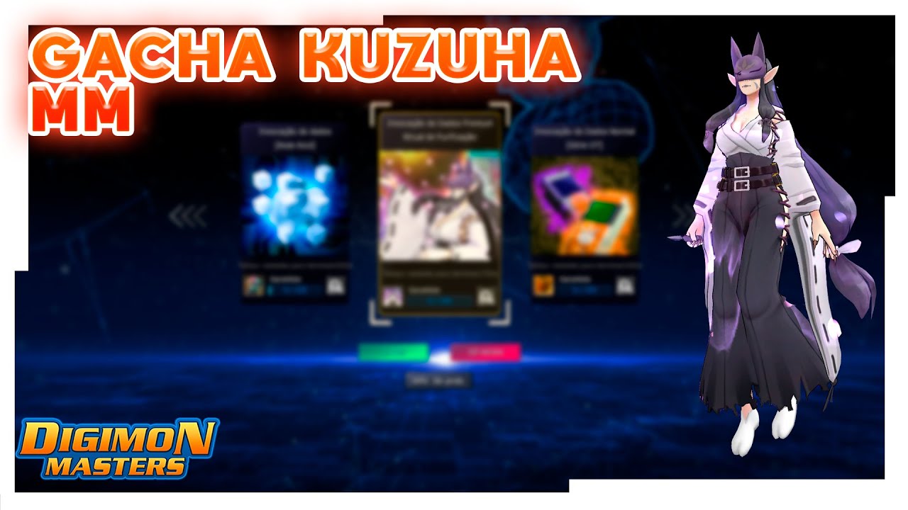 O MELHOR GACHA U QUE EU JÁ FIZ! - Digimon Masters Online - YouTube