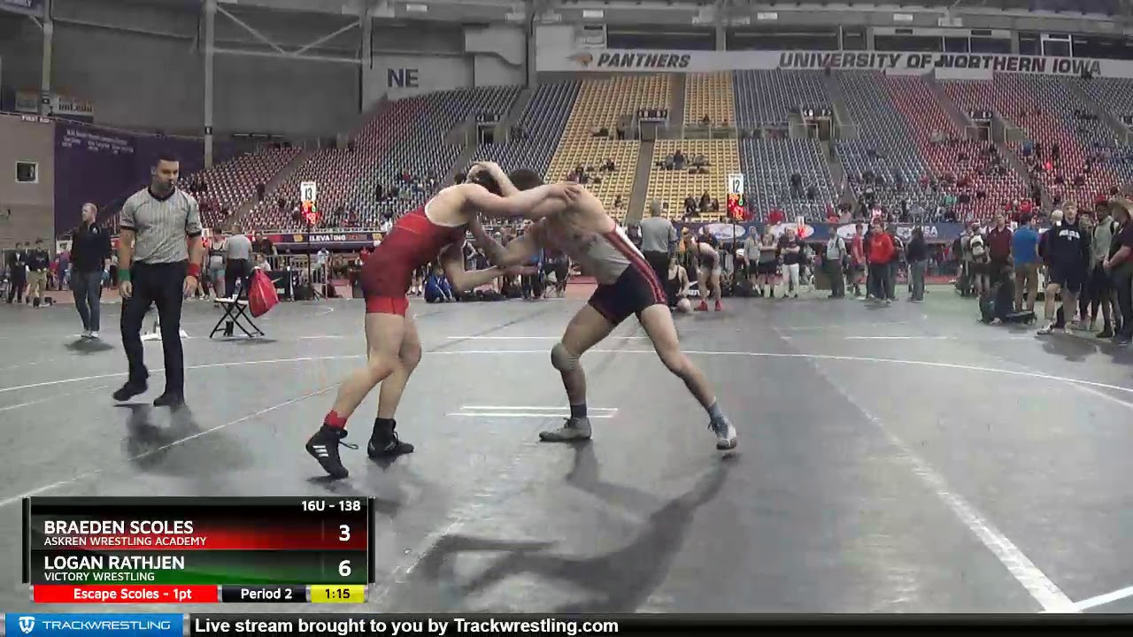 16U 138 Logan Rathjen Victory Wrestling Vs Braeden Scoles Askren ...