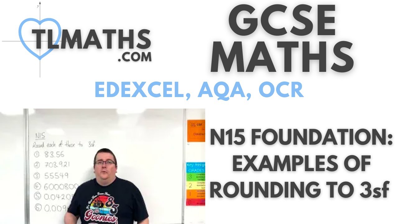 GCSE Maths: N15-14 [Examples of Rounding to 3sf] - YouTube