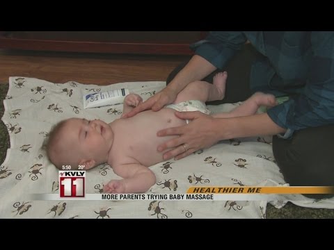 More Parents Trying Baby Massage