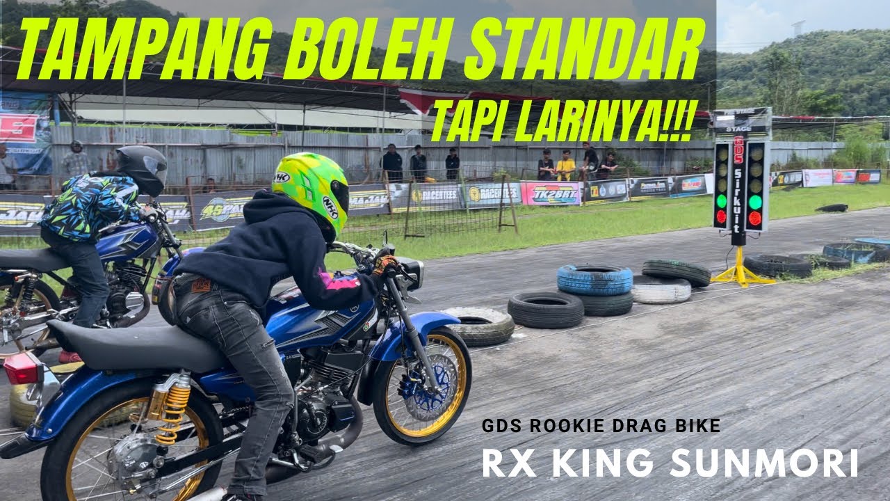 Drag Bike RX King Touring‼️Tampang Standar Tapi Larinya Ngeri... - YouTube